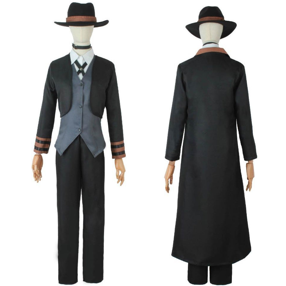 Anime Bungou Stray Dogs Nakahara Chuuya Cosplay Costume With Wigs Full ...