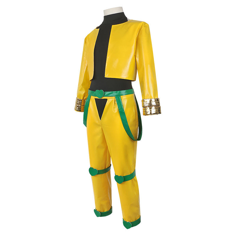 JOJO Dio Brando Costume+Wigs+Boots Full Set Halloween Costume Outfit ...