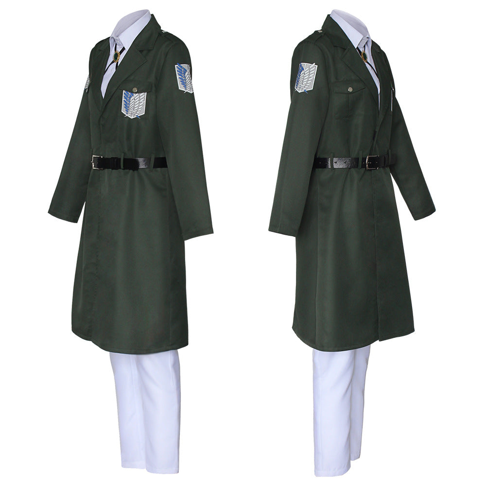 Attack on Titan AOT Final Season 4 Levi Ackerman Costume Uniform Shing ...