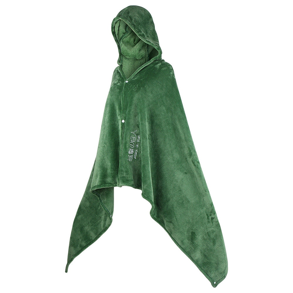 Shingeki no Kyojin AOT Flannel Cloak Wings of Freedom Bath Robe ...