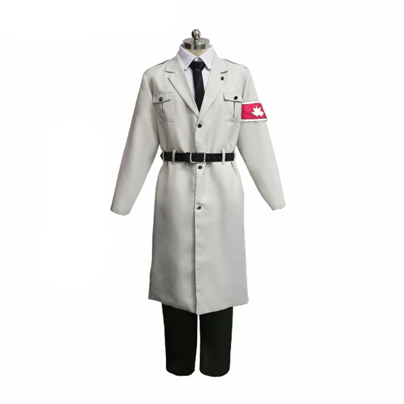 Attack on Titan Shingeki no Kyojin Marley Military Officer Cosplay Cos ...
