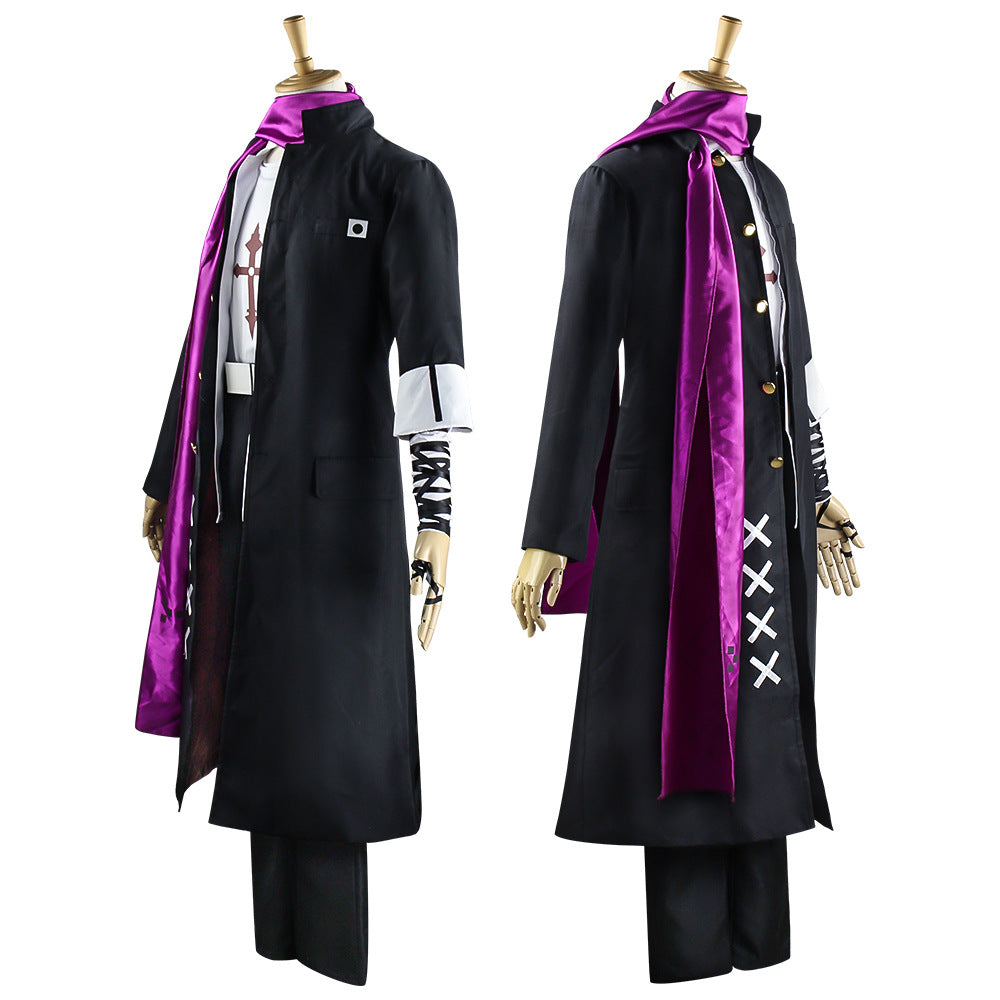 Danganronpa 2 Goodbye Despair Gundham Tanaka Cosplay Costume With Wig danganronpa-2-goodbye-despair-gundham-tanaka-cosplay-costume-with-wig