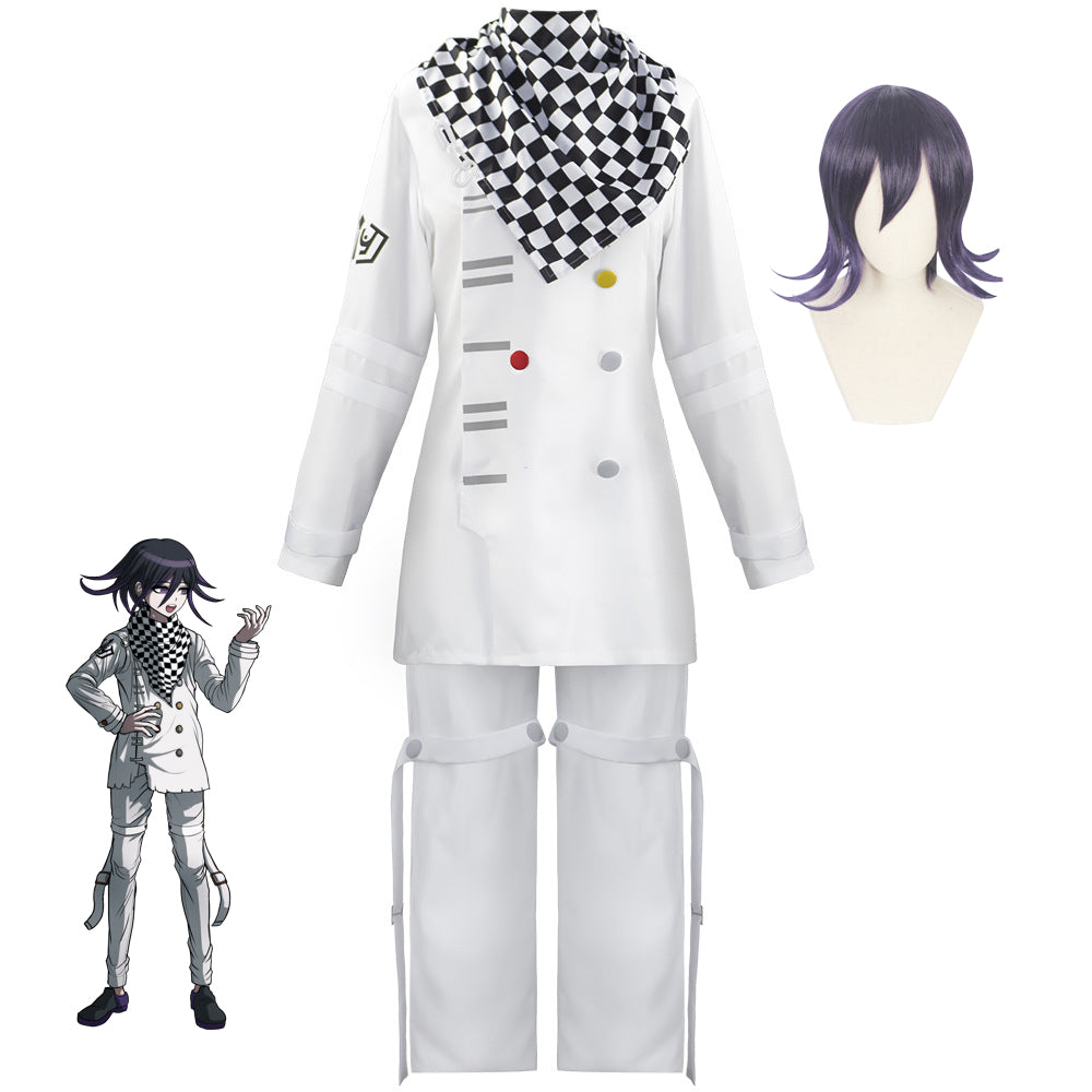 Danganronpa V3: Killing Harmony Kokichi Oma Cosplay Costume Uniform Wi ...