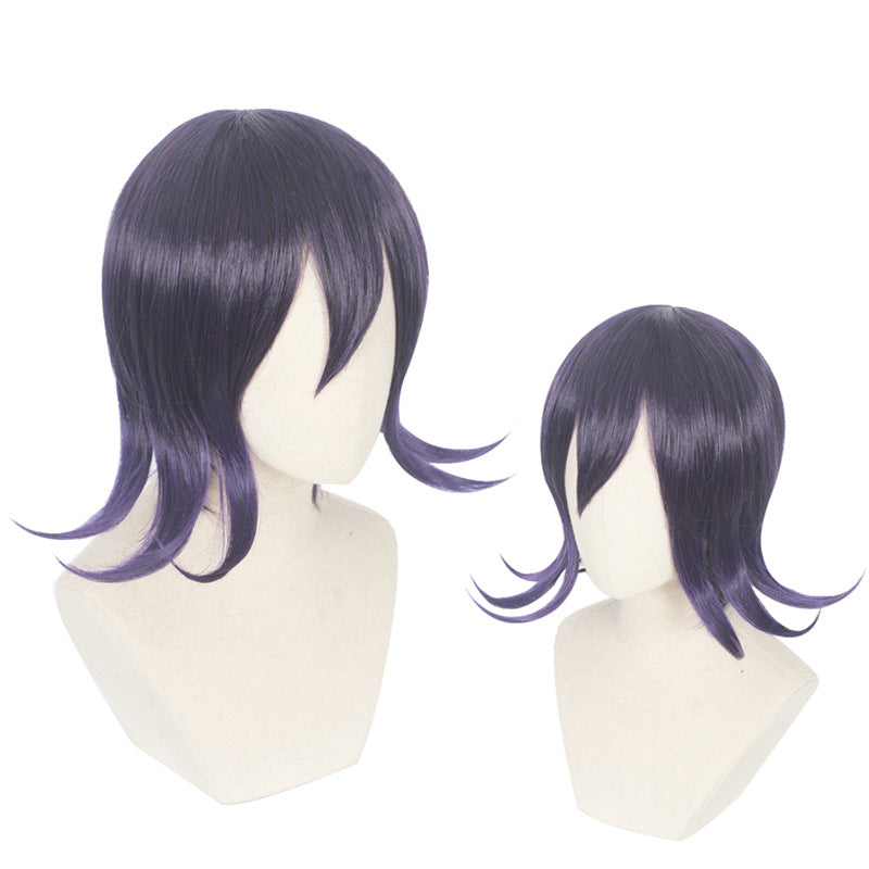 Danganronpa V3: Killing Harmony Kokichi Oma Cosplay Wigs Black Short W ...