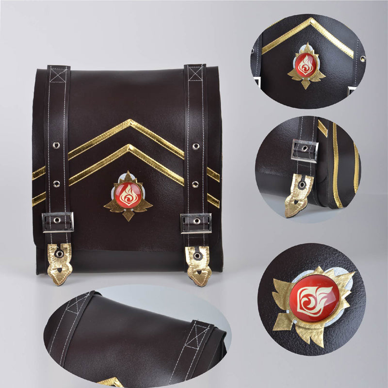Genshin Impact Cosplay Klee Costume Full Set Costume Dress With Wigs a ...