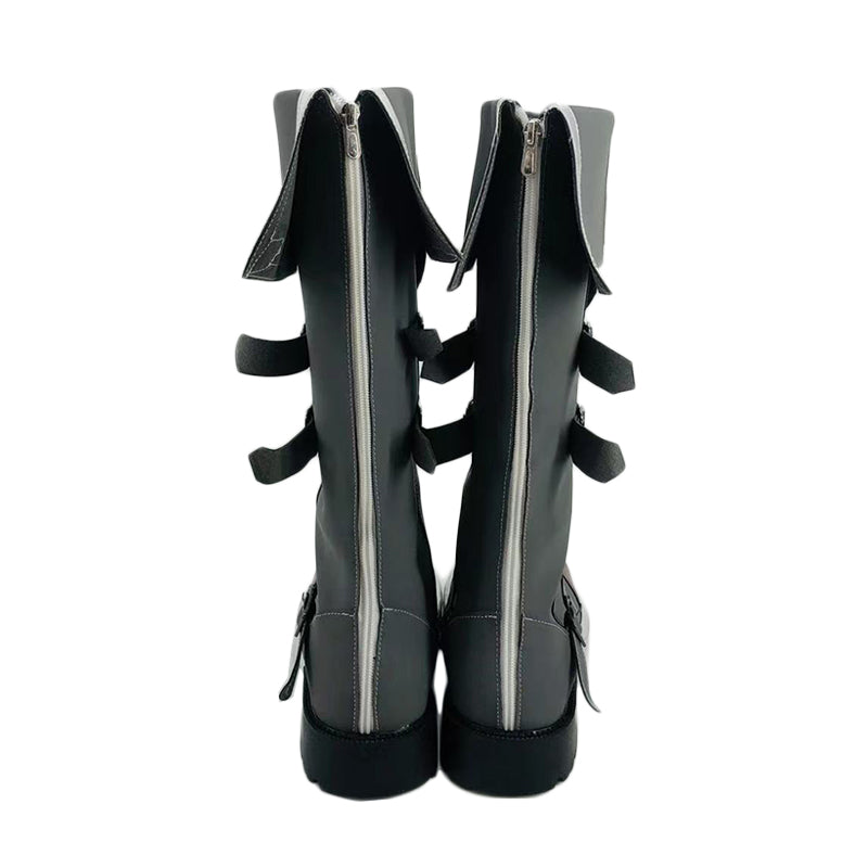 Genshin Impact Diluc Skin Costume Red Dead of Night Costume Shoes Boot ...