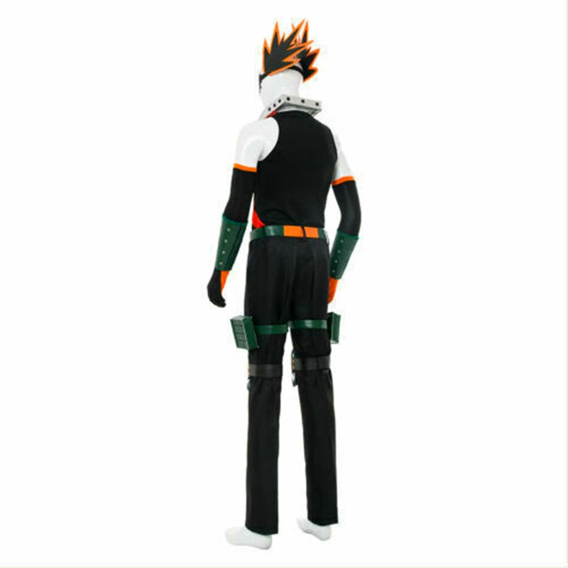 Katsuki Bakugo Hero Costume Kacchan Fighting Outfit Costume Full Set W ...