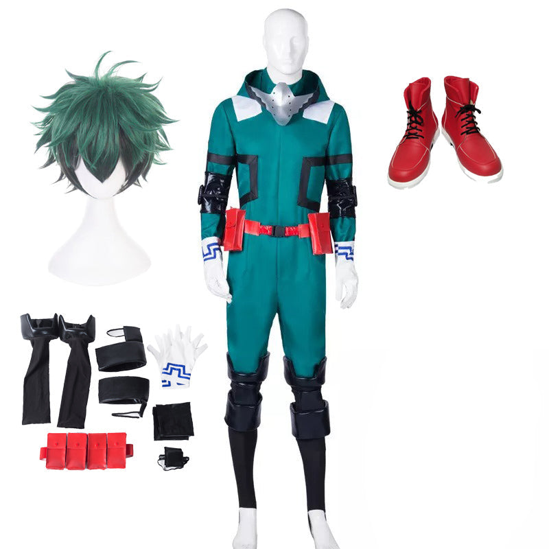 Midoriya Izuku Deku Fighting Costume Female Ver. Full Set Izuku's Cost ...