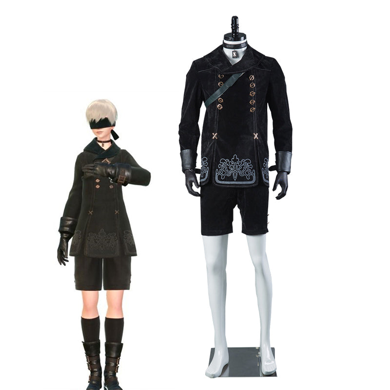 Nier: Automata YoRHa No.9 Type S 9S Cosplay Costume Halloween Cosplay ...