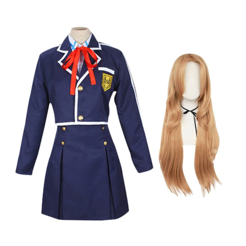 Anime Sword Art Online SAO Yuuki Asuna School Uniform Cosplay Costume ...