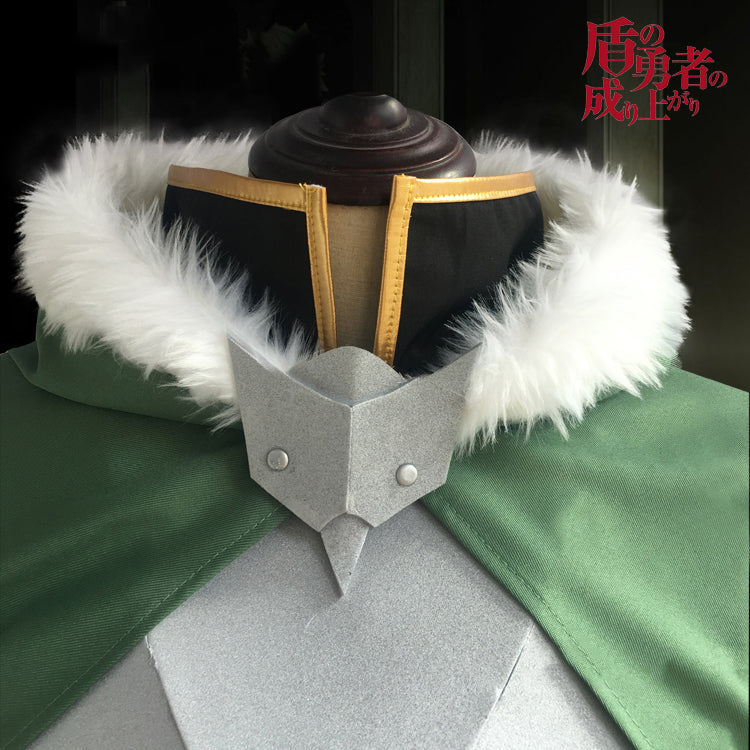 Naofumi Iwatani Whole Set Cosplay Costume+Wigs+Shoes+Shield Halloween ...