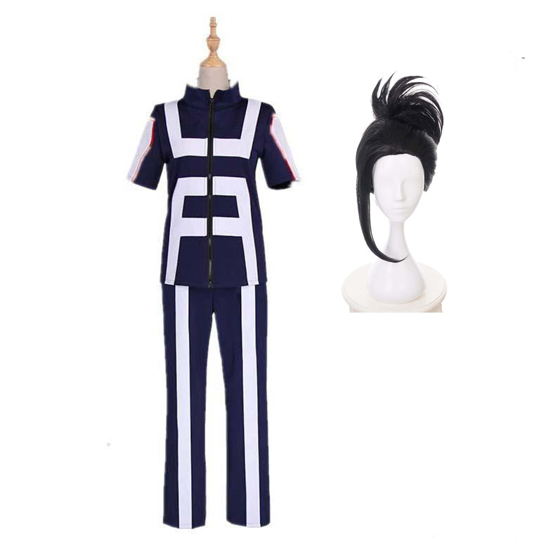 Momo Yaoyorozu Training Suit Costumes With Wigs Cosplay Set ...